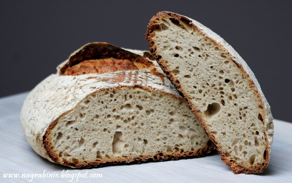 Na Grabinie: Prawdziwy chleb wiejski :) Tak jak kiedyś...