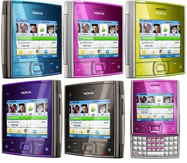 my phone cell review: Nokia X5-01 Square QWERTY Keyboard Smartphone ...