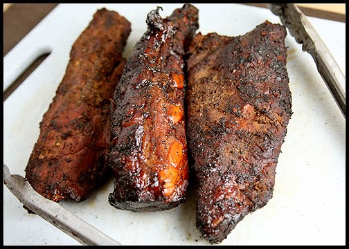 Pork Drunk: Jamaican Jerk Rib Tips with Rice and Peas