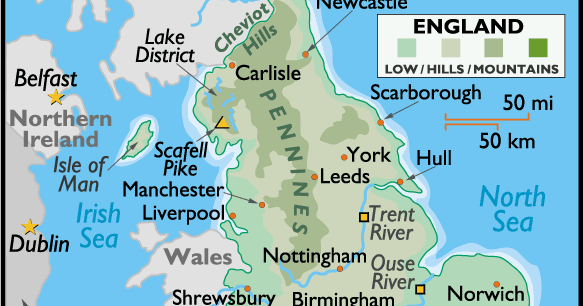 ENGLAND, HISTORY AND GEOGRAPHY ~ Klima Naturali™