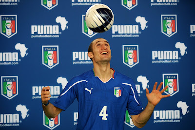 PUMA: ITALY's FOOTBALL KIT FOR THE WORLD CUP IN SOUTH AFRICA
