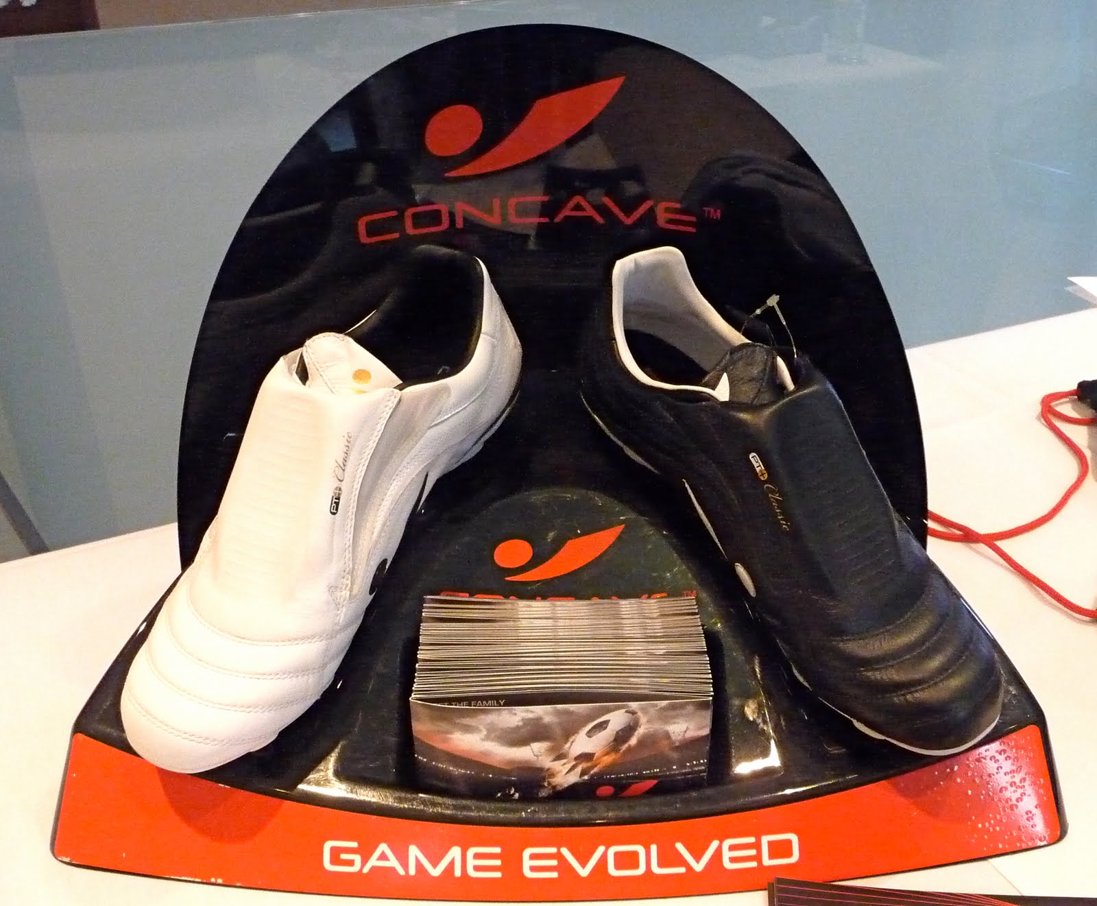 CONCAVE SOCCER (FOOTBALL) SHOES-“EVOLUTION STARTS HERE”