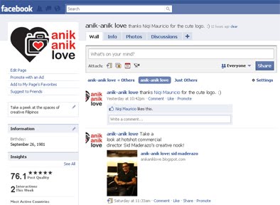 anik-anik love: anik-anik love now on facebook