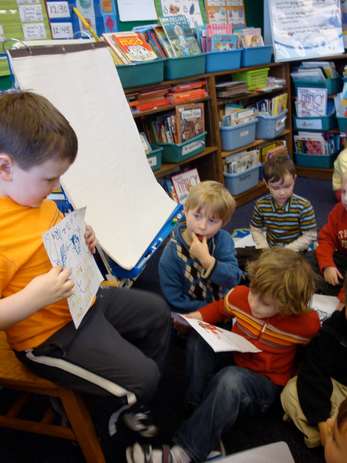 Kurkinen Kindergarten: Author's Chair