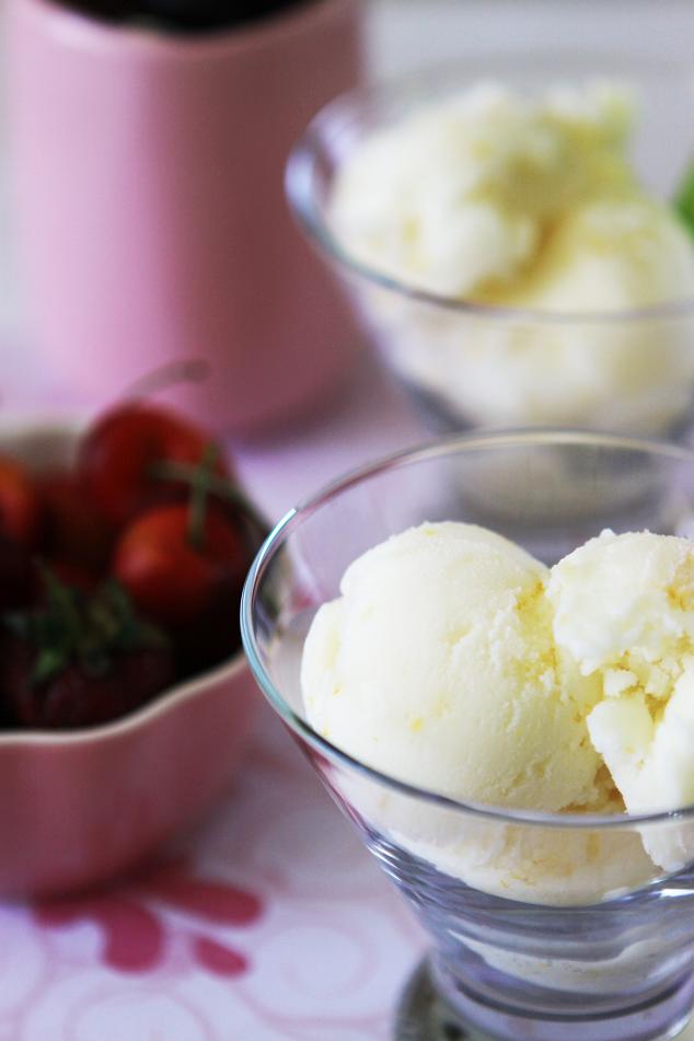 Gourmet Baking: Cherry & Strawberry Picking and Lemon Buttermilk Sherbet