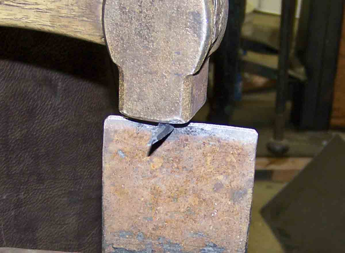 Iron Oak Farm: Firey Friday, How I Forge a Nail