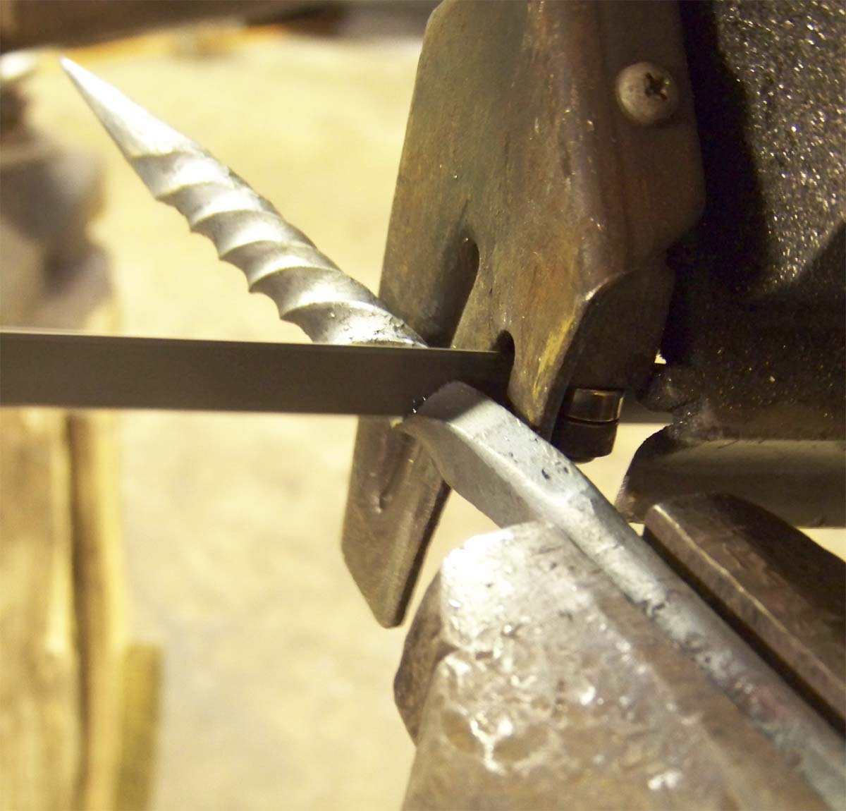 Iron Oak Farm: Fiery Friday - Making a Center Punch