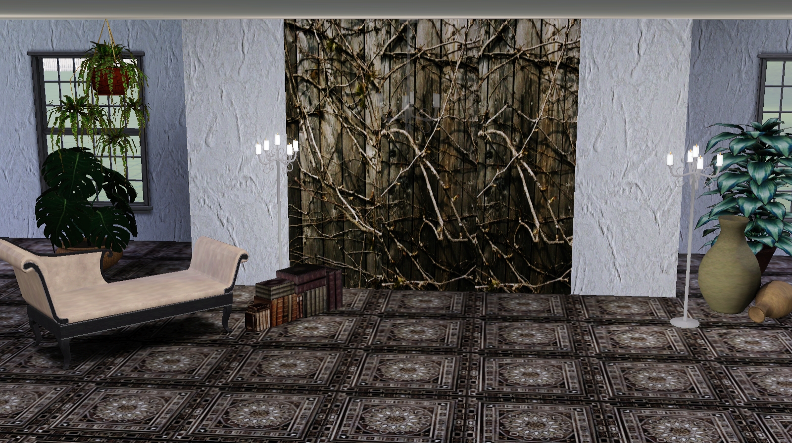 My little The Sims 3 World: Vines-Wall Mural set