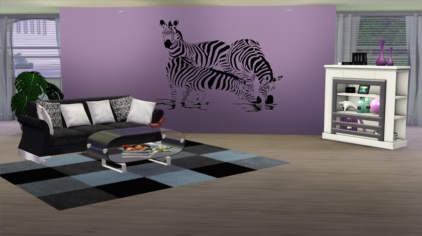 My little The Sims 3 World: Wall stencils-set 2