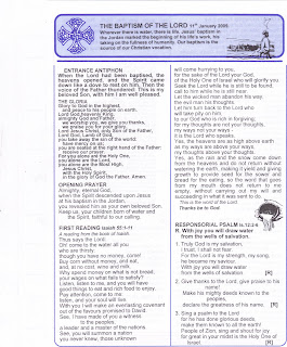 Church of the Sacred Heart, Galway City, Ireland: Mass Leaflet for ...