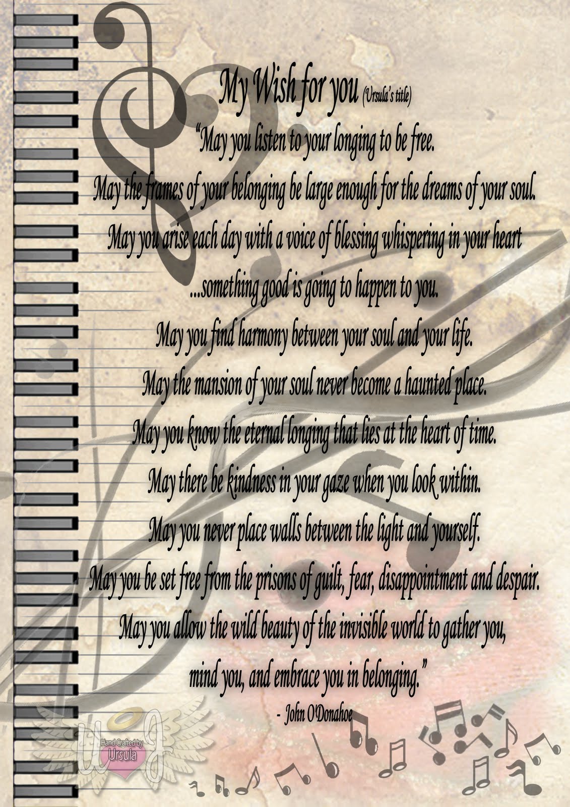 Stampin' with U: My Wish for you