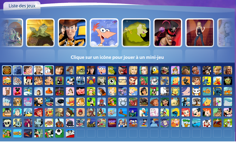 Et in Arcadia ego: Παιχνίδια: Les jeux en ligne de Disney.fr