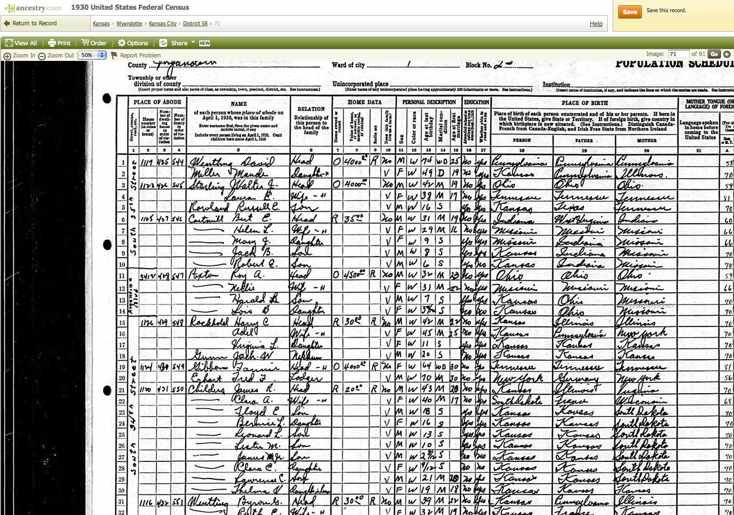 Saint-Bonnet Family History: James Reed Childers