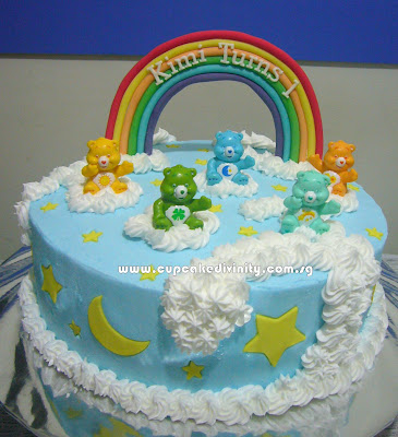 Cupcake Divinity: Care bear & Kimi Birthday Cake