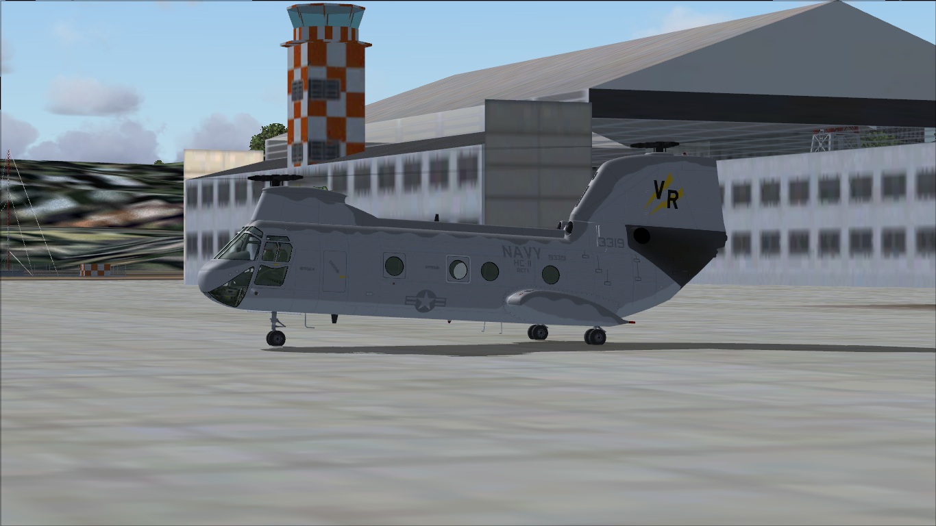 Boeing AlphaSim CH-46 Sea Knight FS2004 ~ Fs Mega