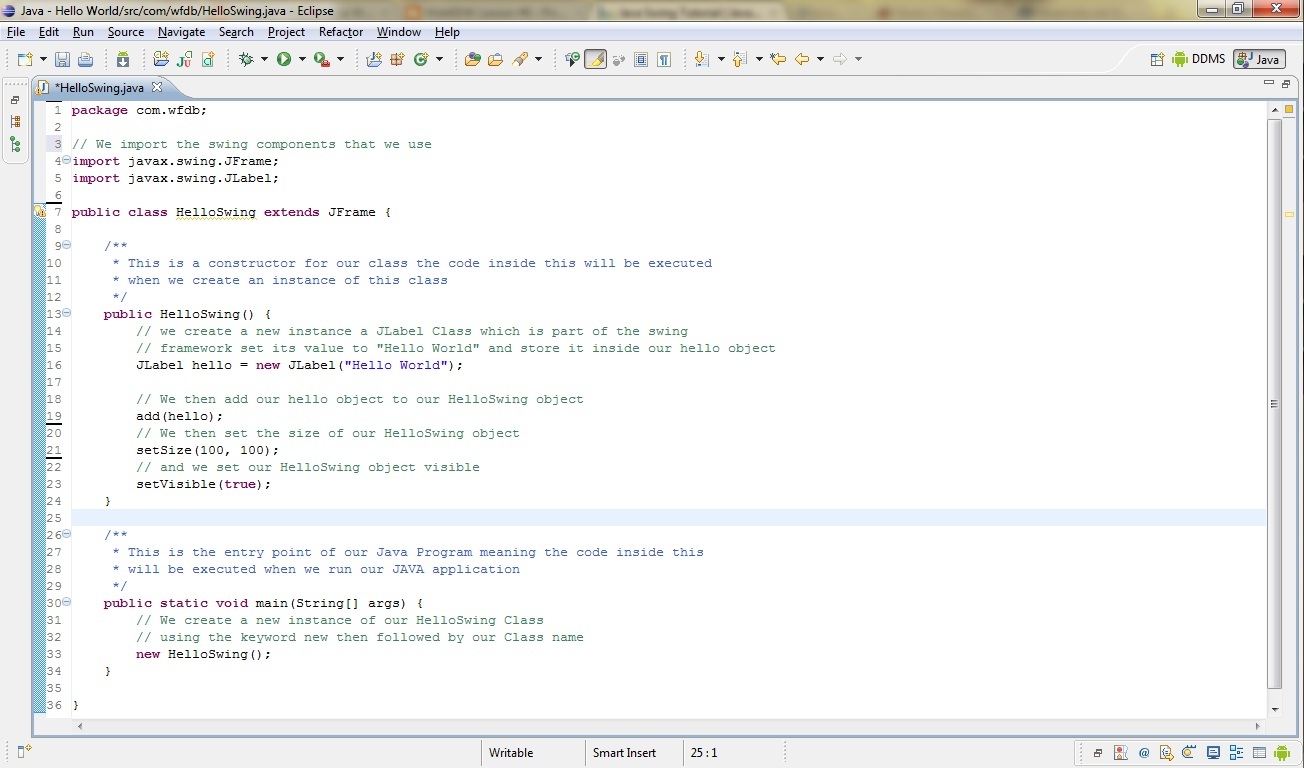 Tech Hub: Introduction to Java Swing Applications Tech Hub: Introduction to Java Swing Applications