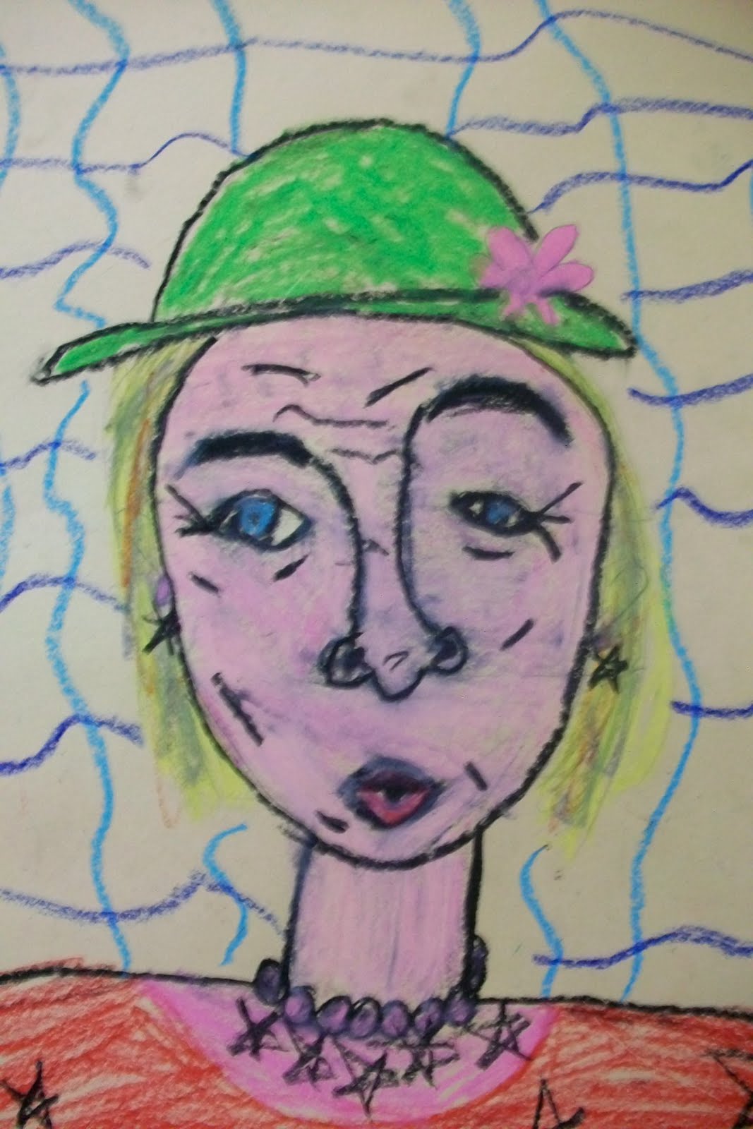 CENT arts: 100 Year Old Portraits - 2nd Grade