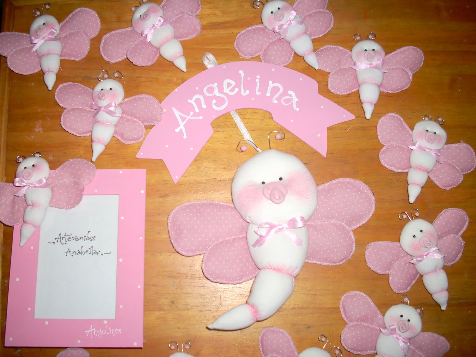 Artesanías Anabella: Souvenirs Nacimiento: Libélulas bebé