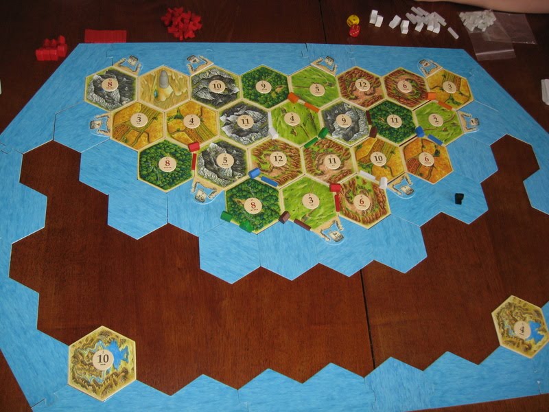 Settlers of Catan: Seafarers of Catan: fog island (for six)