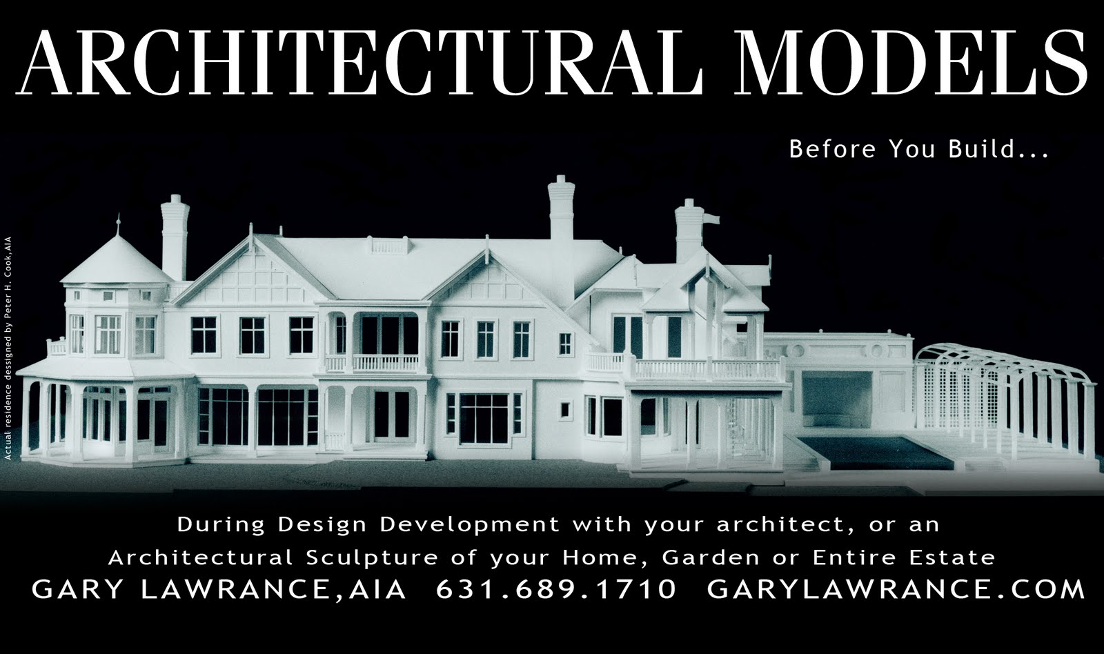 Architectural Model of a Peter Cook, AIA, designed home. | Houses of ...