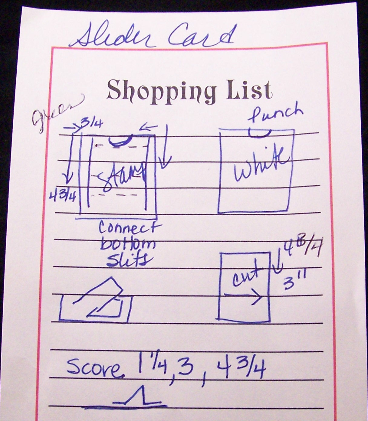 Dude Time Doodles Challenge: Slider Card Tutorial