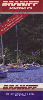 Airline memorabilia: Braniff (1988) (Braniff II)