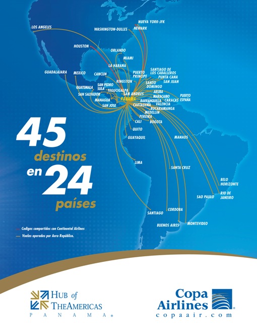 Airline memorabilia: Copa (1997)