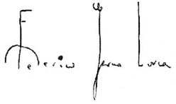 La Firma de dos Famosos: Lorca y Picasso