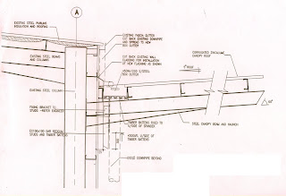 Patience: Box Gutter Placed Between a two Levelled Roof
