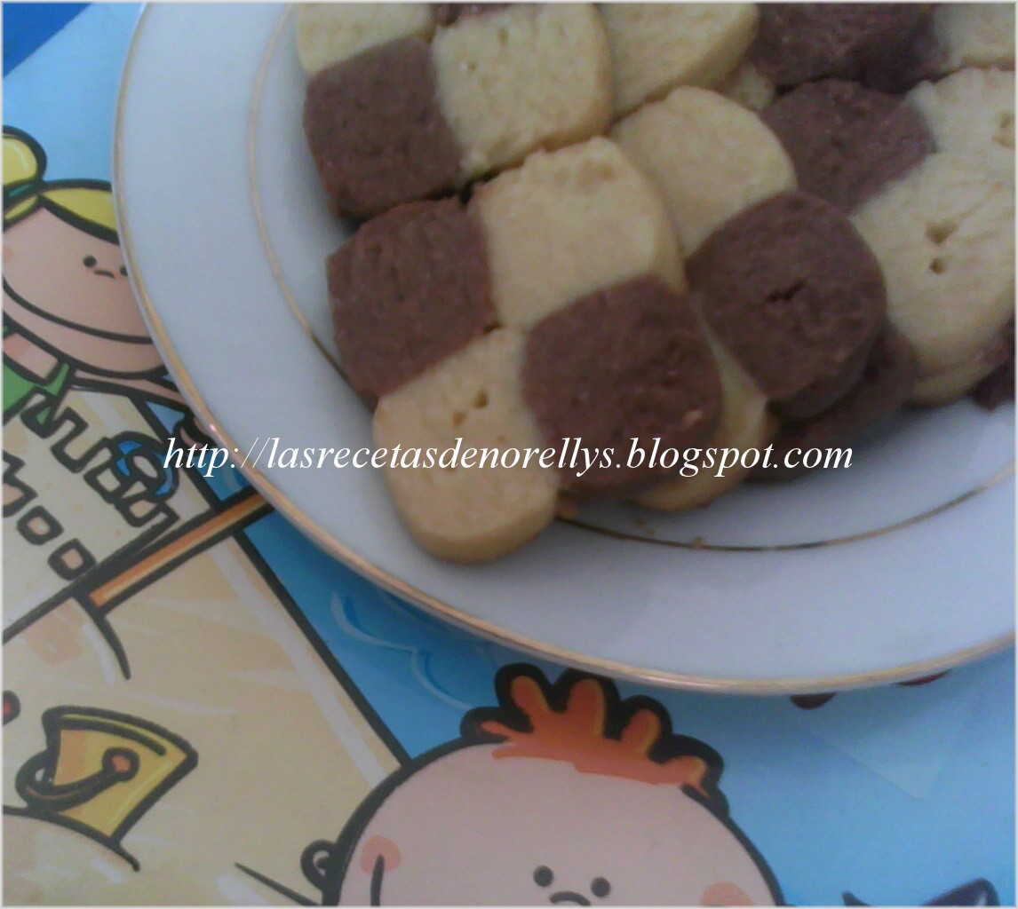 Las Recetas de Norellys: Chess Cookies