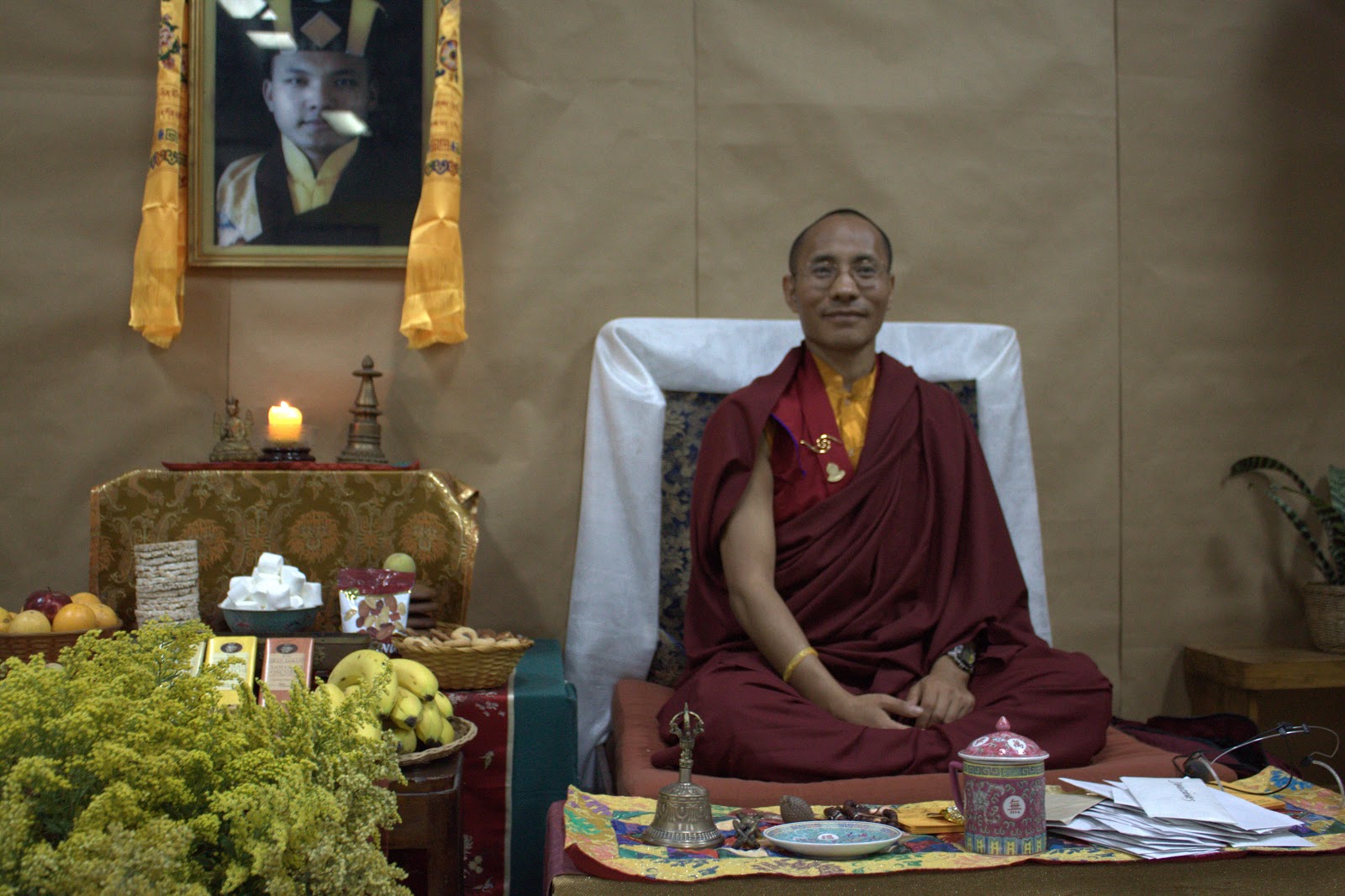 Aprendiendo a meditar con el lama tibetano Karma Drodul / Semillas de ...