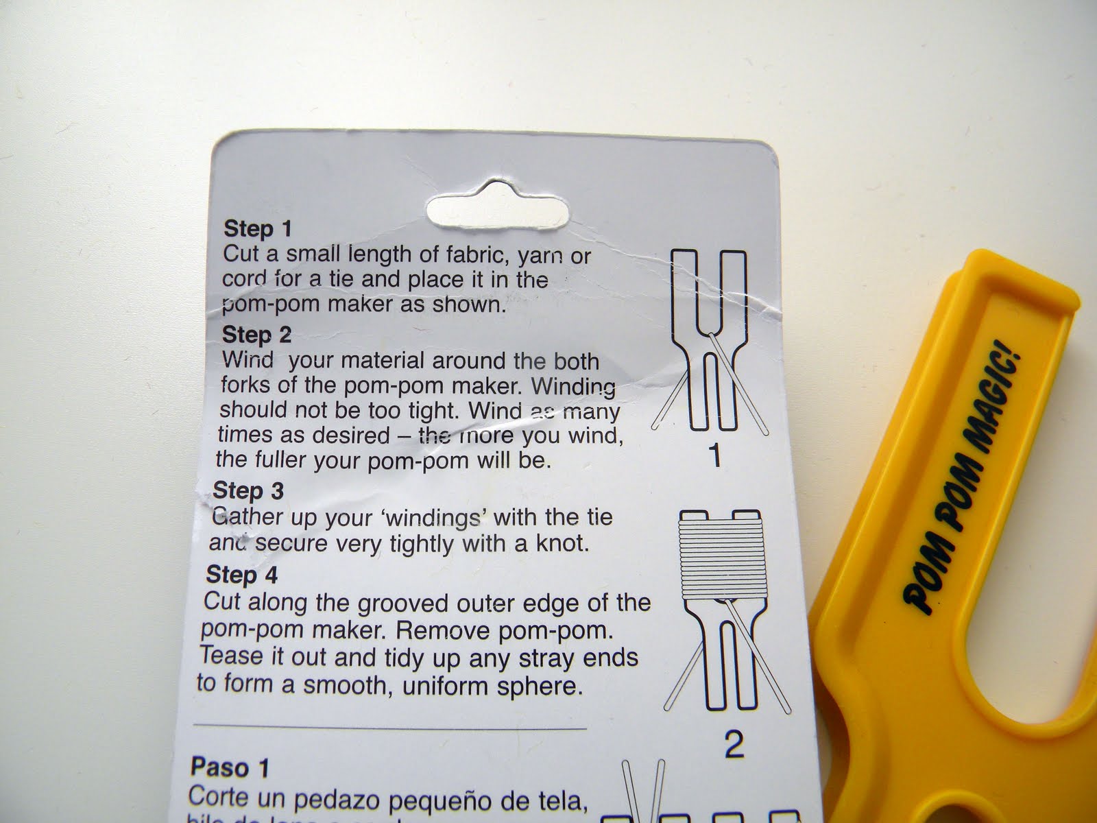 scientific culture: kate's adventures in pom pom making!