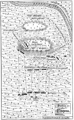 A Miniature History of the American Revolution: Cowpens: Battlefield Maps