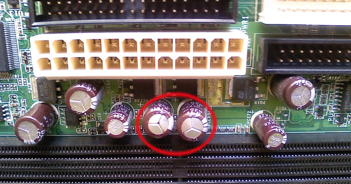 Mantenimiento Y Reparación De PC: Como Reemplazar Capacitores Dañados