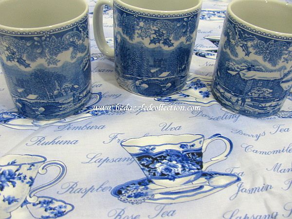 Be Dazzled Collection: Tea-themed Fabrics