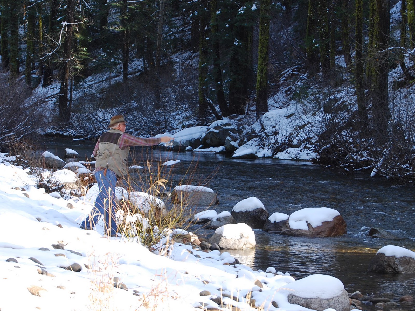 Mumzie's Country Place: Trout Fishing in the Sierra Snow - Outdoor ...