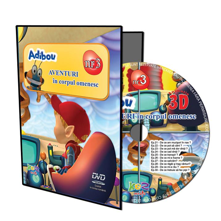 Desene Animate: Adibou: Aventuri in corpul omenesc [DVDRip] DVD 3