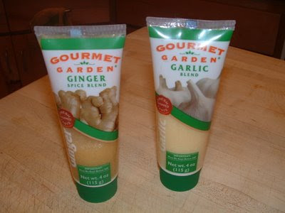 Food Garden Recipes: Garlic and Ginger in a tube!