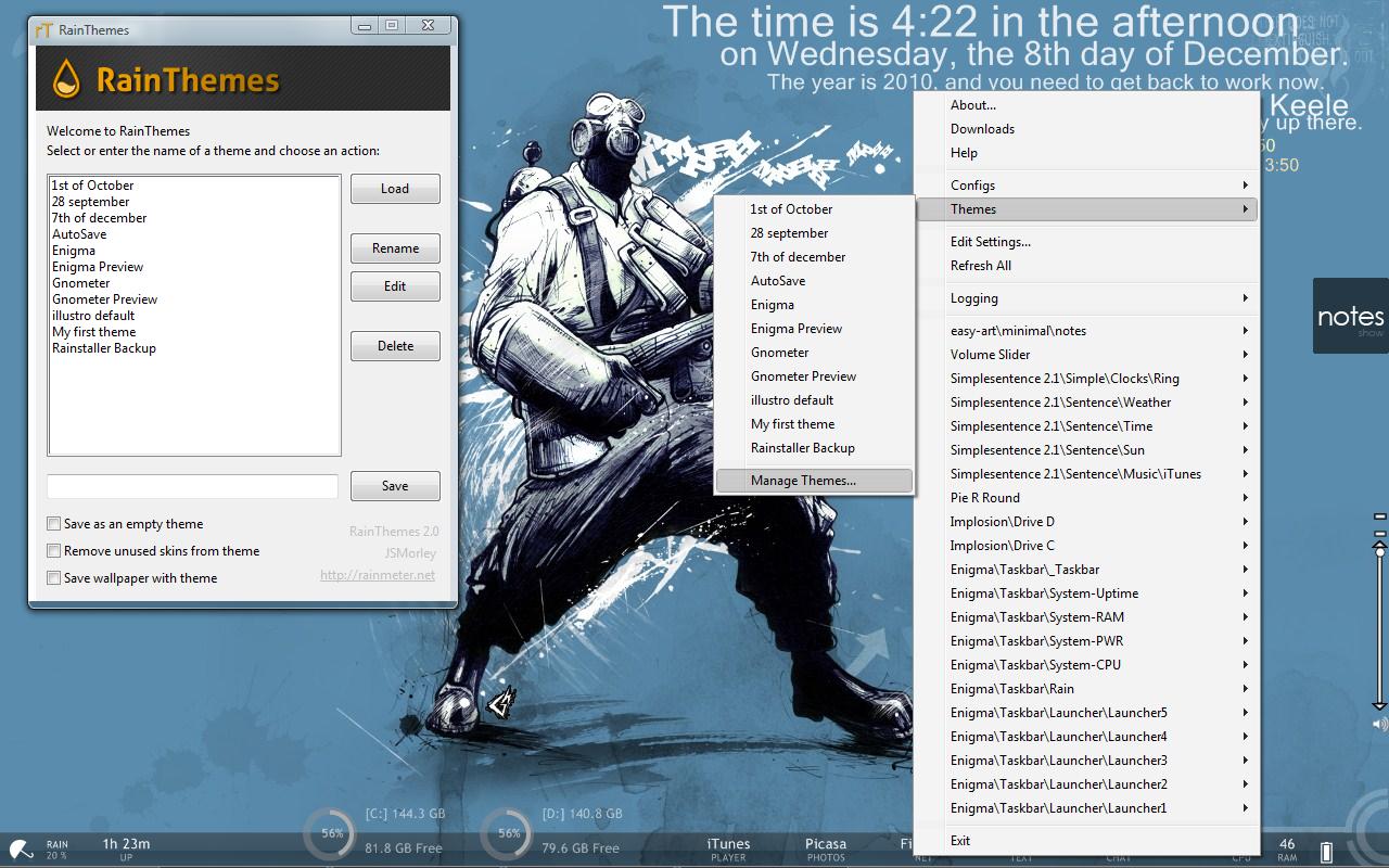 Wallpapers and other Cool Stuff!: Rainmeter Tutorial