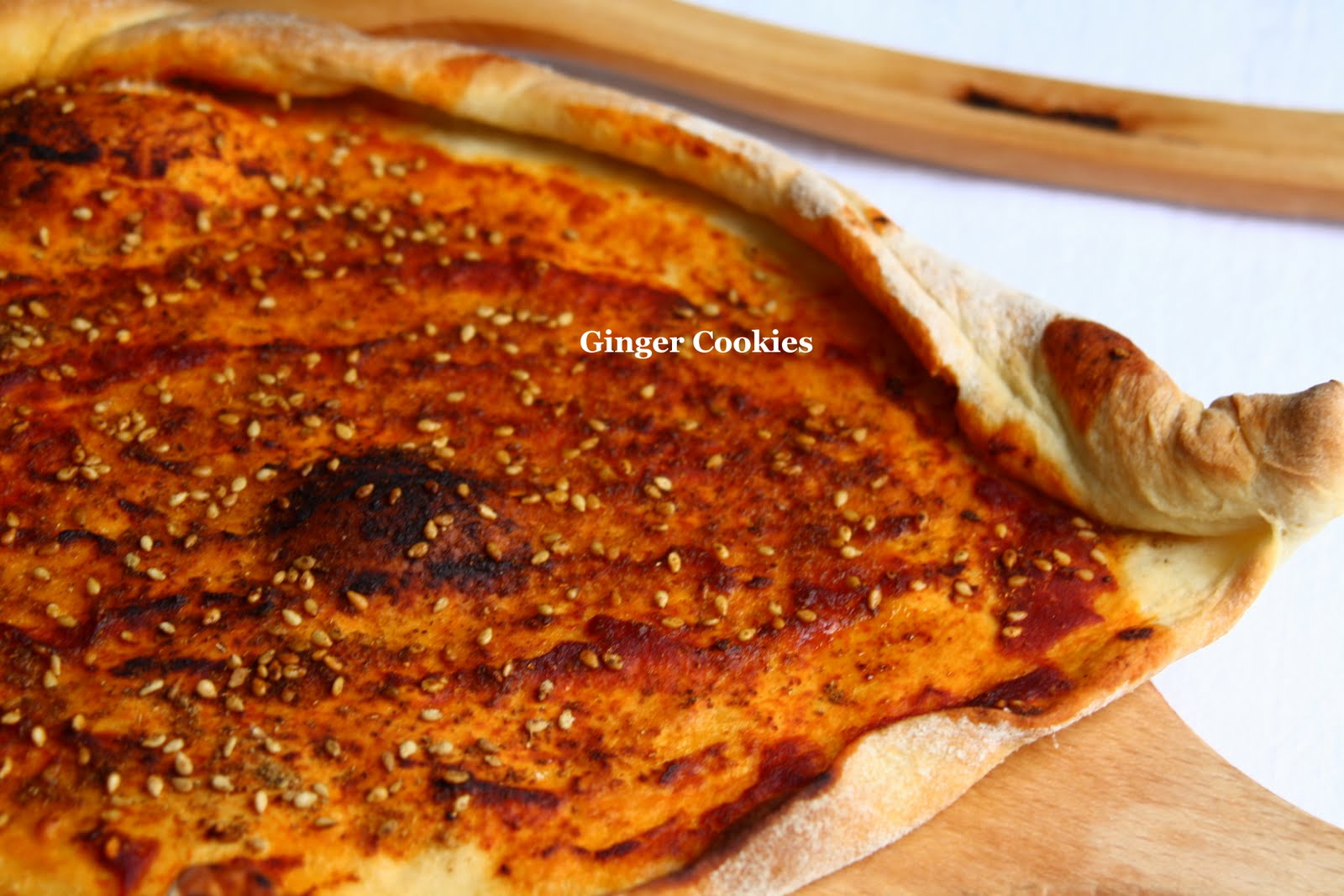 Ginger Cookies: Pide Za'atar
