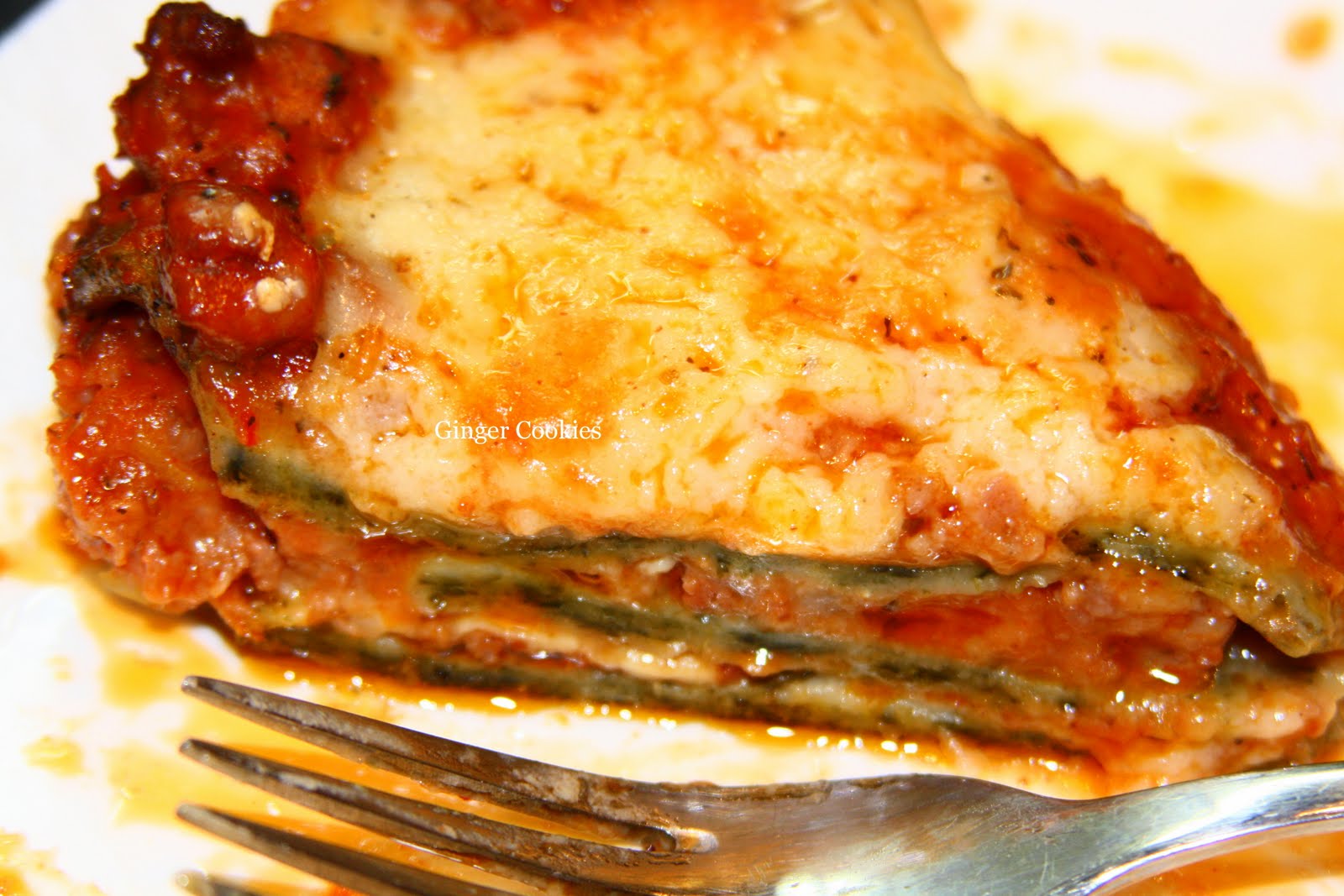 Ginger Cookies: Homemade Lazagna Country style