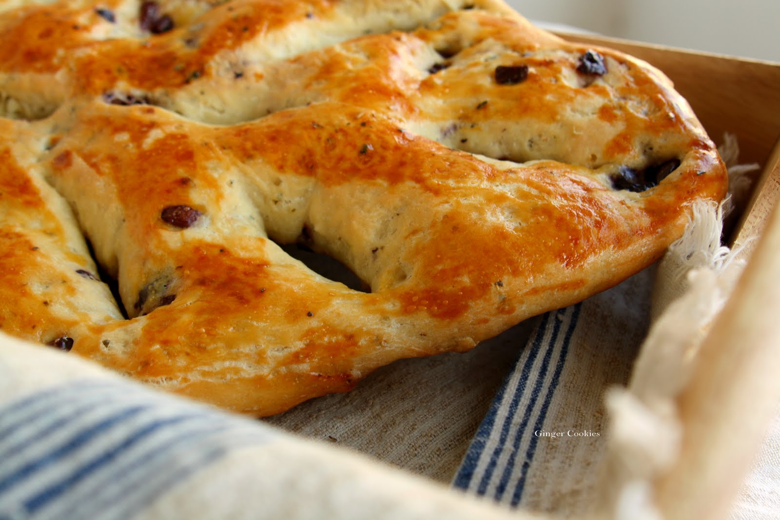 Ginger Cookies: French Fougasse ( Фугас )