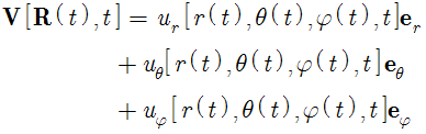 Please Make A Note: 3. The Material Derivative in Spherical Coordinates