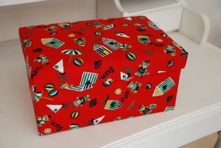 Rancho Chico, Tienda de Diseño: Cajas forradas en género.