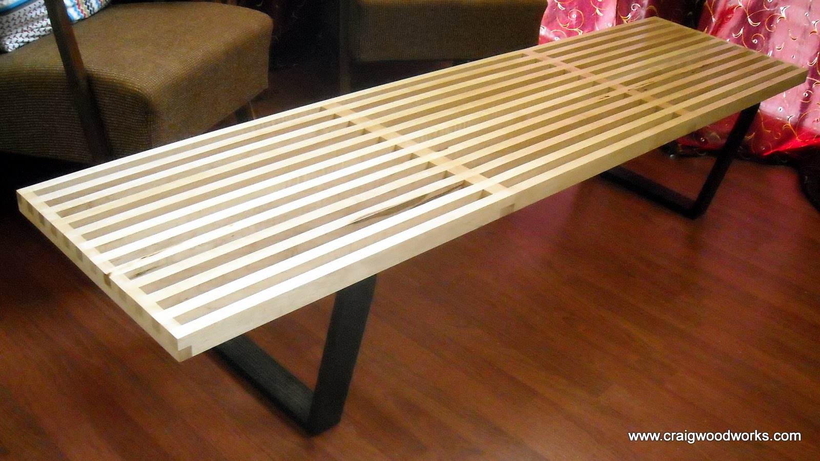 CraigWoodWorks: The George Nelson Bench Project