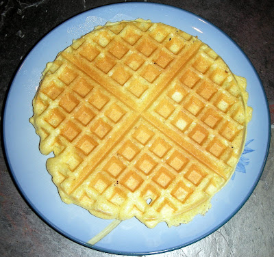 Cheesy Chili Dinner Waffles Recipe