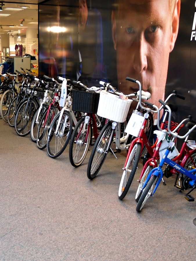 Cycling is good for you: Bikes in commercial use