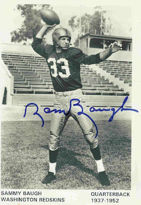 carnage and culture: Sammy Baugh, 94, Top Quarterback And Key Figure in ...