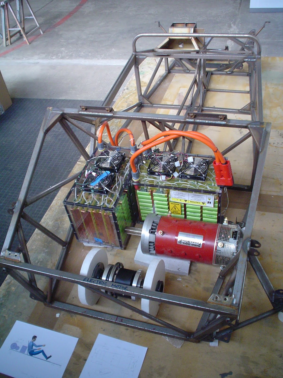 Electric Car Project: Batteries, Motor, Frame