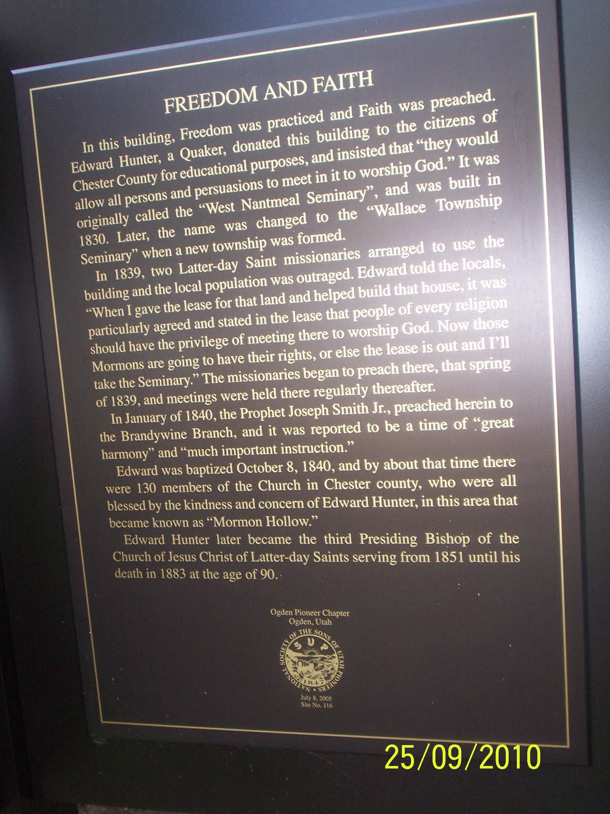 John Neff Family: Mormon Hollow